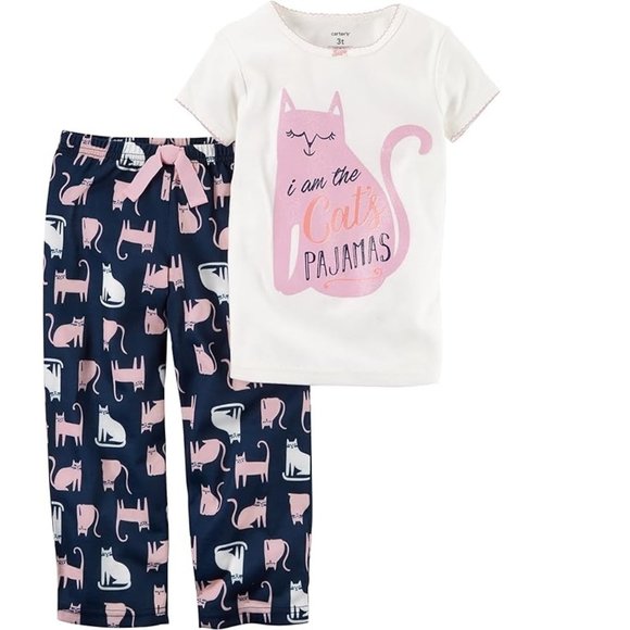 Carter's | Pajamas | Toddler Girls Carters 2 Pc I Am The Cats Pajamas ...